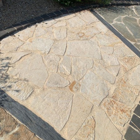 Opus incertum en pierre naturelle - Ti'ma Stone